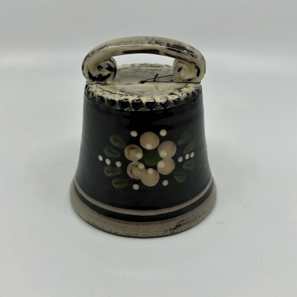 Other | Vintage Swiss Folk Pottery Bell | Poshmark
